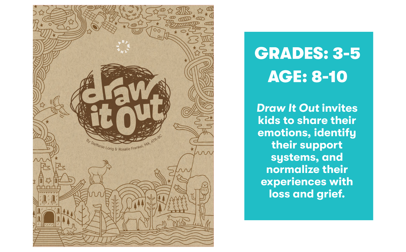 Art with Heart Therapeutic Activity Books for Kids